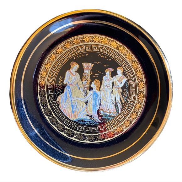 Kitchen | Vintage Authentic Greek Appetizer Plate From Greece | Poshmark